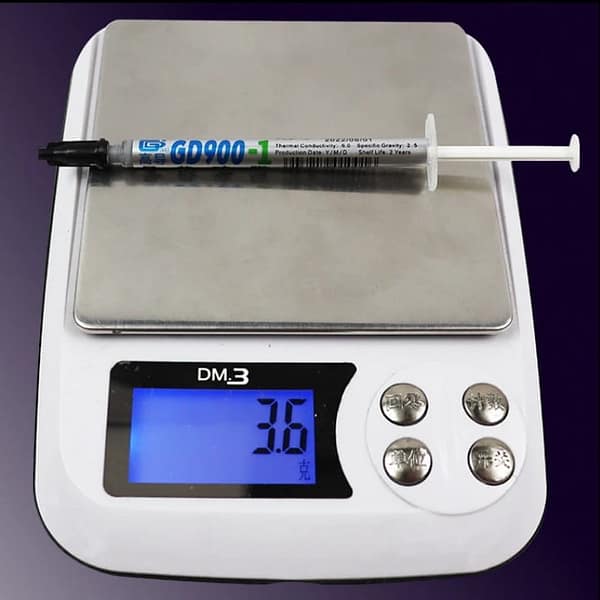 ️ Pasta termoprzewodzaca GD900-1 | 1g | Szara | 6.0 W/mK - naprawa ...